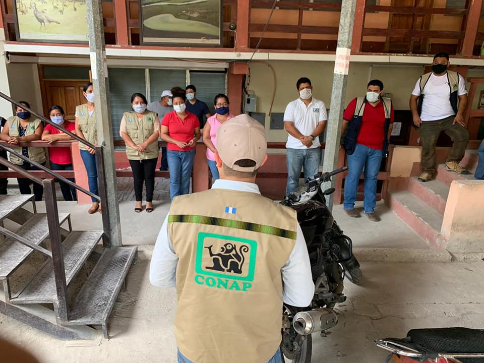 Secretario Ejecutivo del CONAP desarrolla actividades en Petén